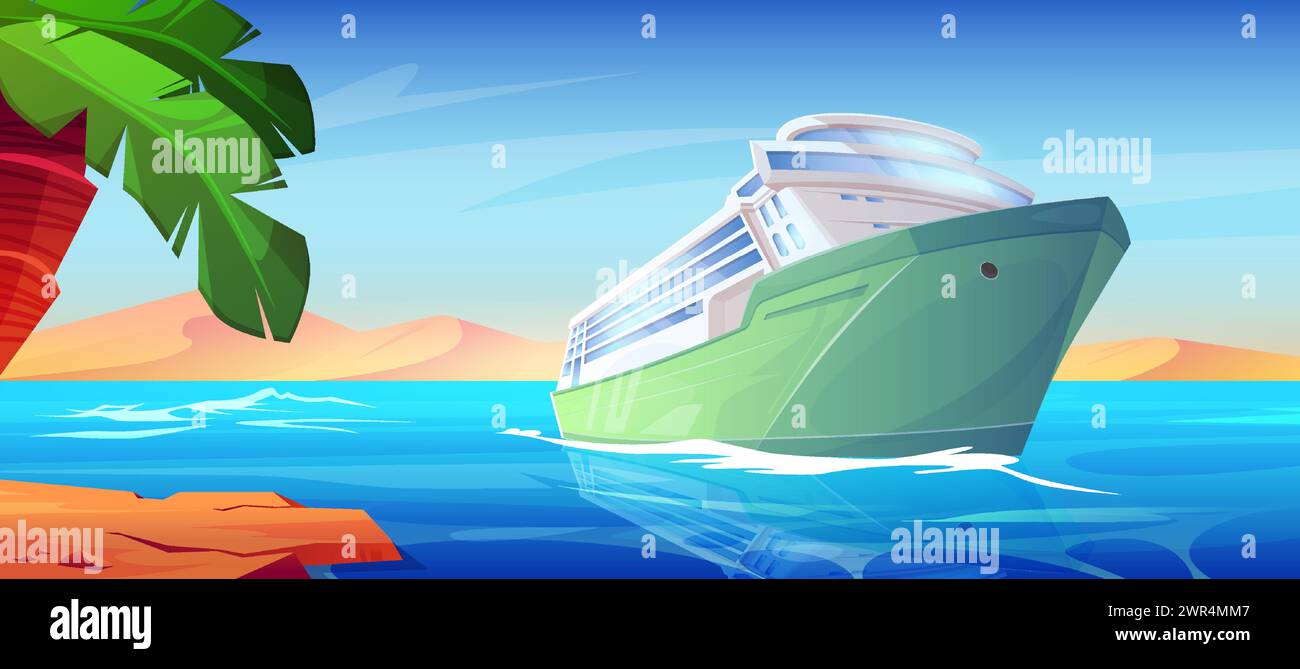 Ferry to island Stock Vector Images - Alamy