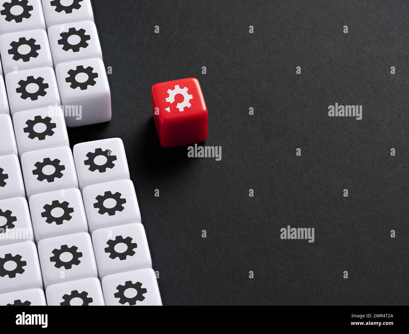 System malfunction and failure in the production process. Damage and ...