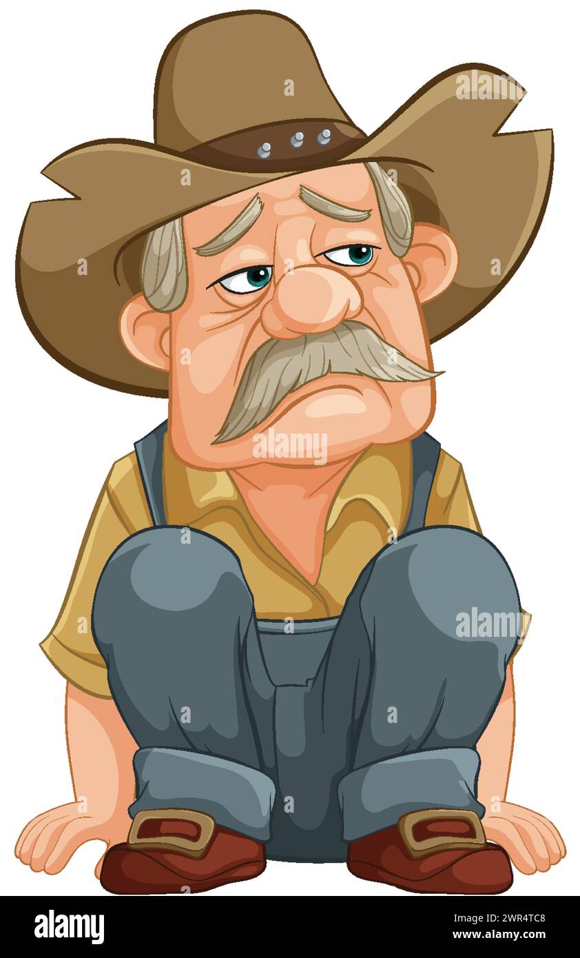 Sad cowboy Cut Out Stock Images & Pictures - Alamy