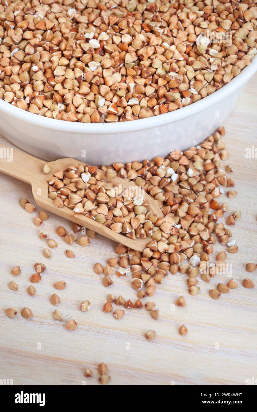 Hulled buckwheat hi-res stock photography and images - Alamy