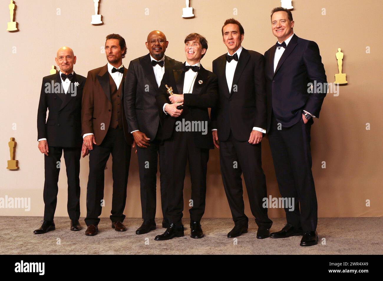 Die Oscar-Preisträger Ben Kingsley, Matthew McConaughey, Forest ...