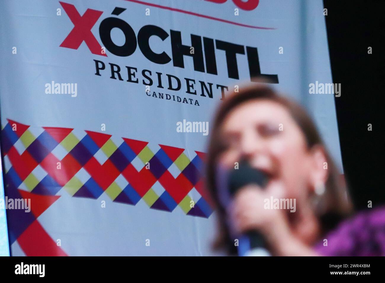 Presidential Candidate Xochitl Galvez Meets With Women March 10, 2024 ...