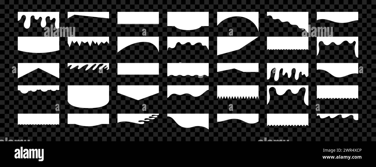 Background section and separator for website design. Isolated vector ...