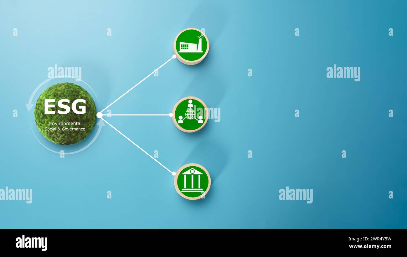 ESG concepts for sustainable environment, society and governance ...