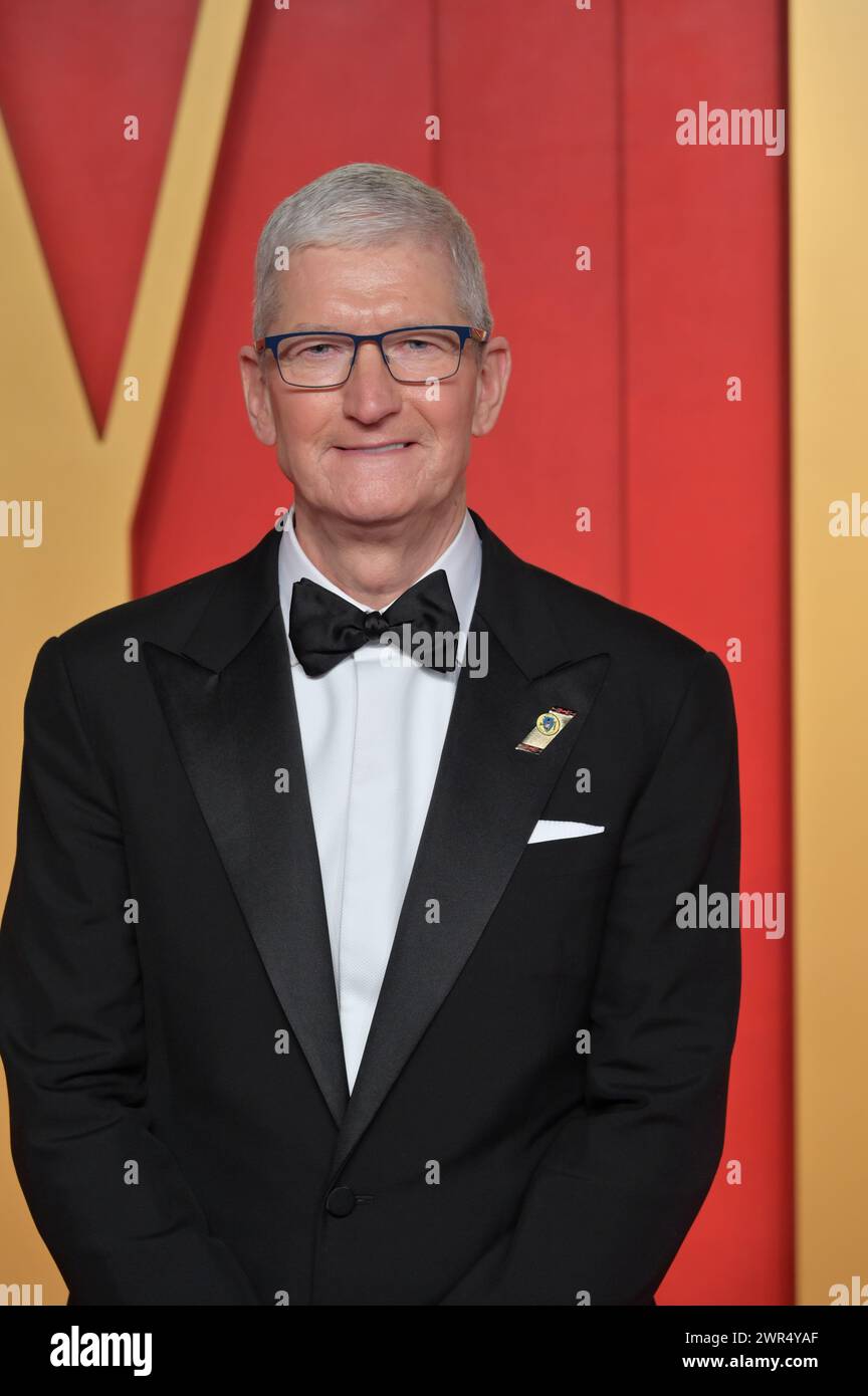 Los Angeles, USA. 10th Mar, 2024. LOS ANGELES, USA. March 10, 2024: Tim ...