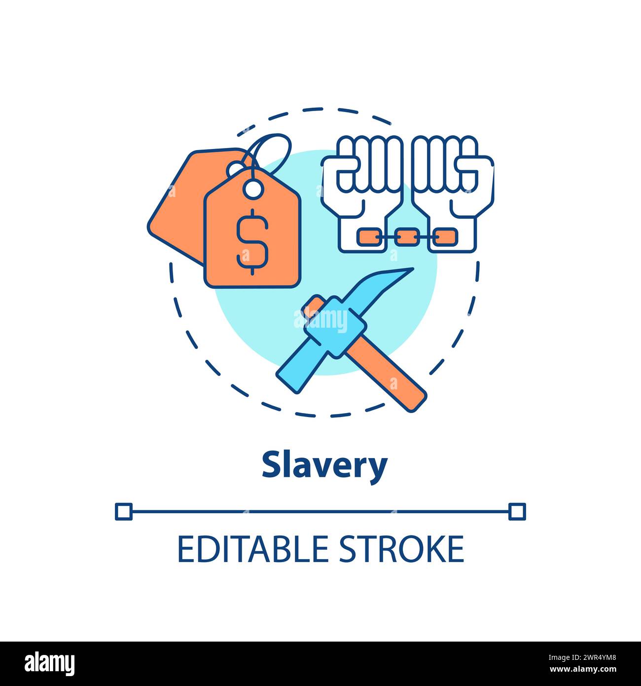 Slavery multi color concept icon Stock Vector Image & Art - Alamy Slavery multi color concept icon Stock Vector Image & Art - Alamy