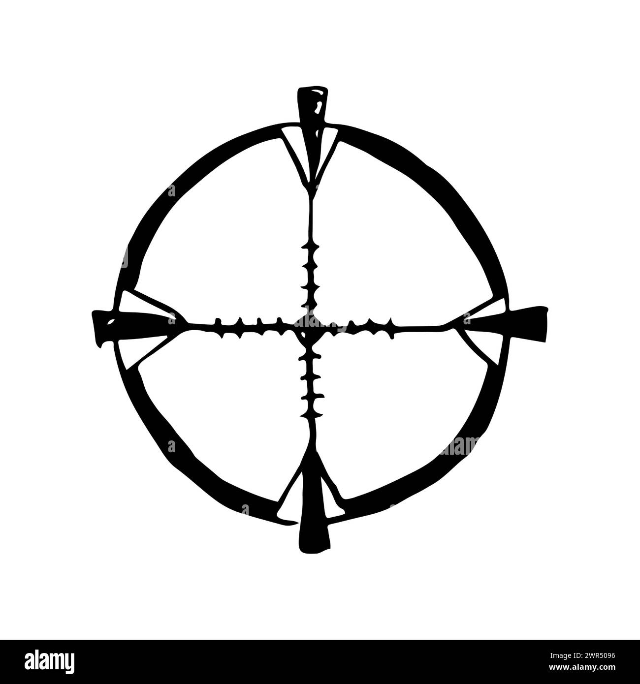 Sniper rifle illustration hi-res stock photography and images - Alamy