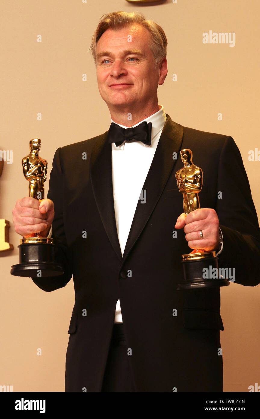 Christopher nolan oscars 2024 hi-res stock photography and images - Alamy