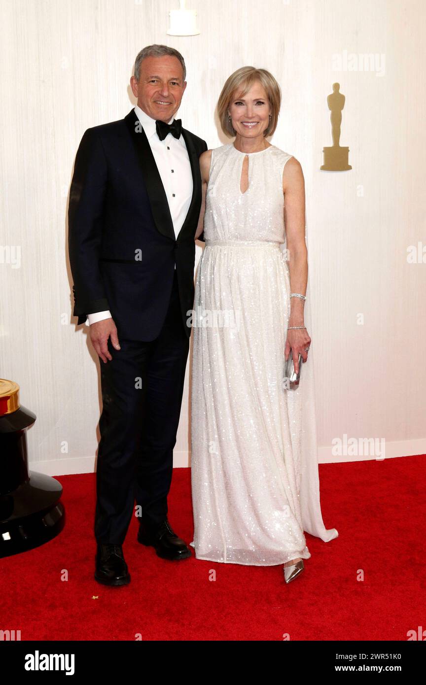 Bob Iger mit Ehefrau Willow Bay bei der Oscar Verleihung 2024 / 96th ...