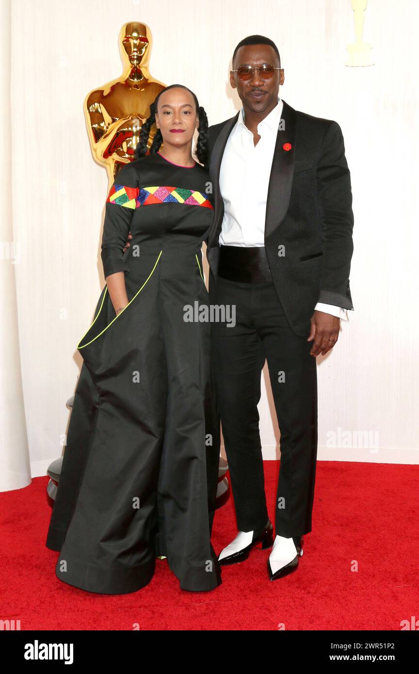 Amatus Sami-Karim mit Ehemann Mahershala Ali bei der Oscar Verleihung ...