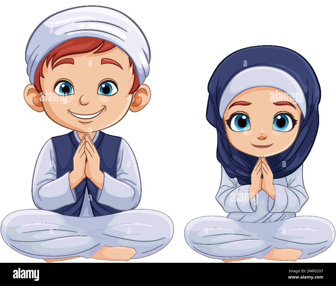 Cross cultural greeting Stock Vector Images - Alamy