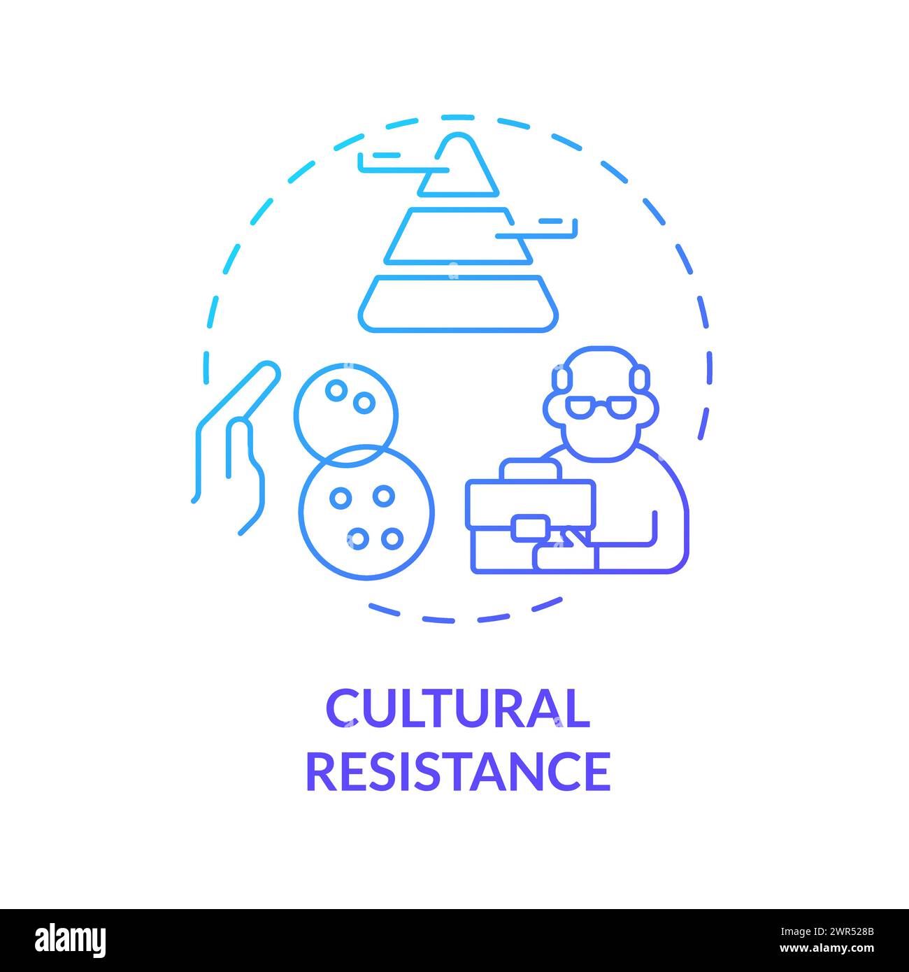 Cultural resistance blue gradient concept icon Stock Vector Image & Art ... Cultural resistance blue gradient concept icon Stock Vector Image & Art ...