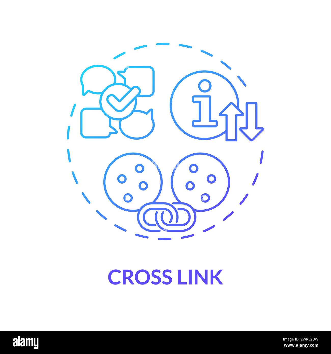 Cross linking strategy hi-res stock photography and images - Alamy