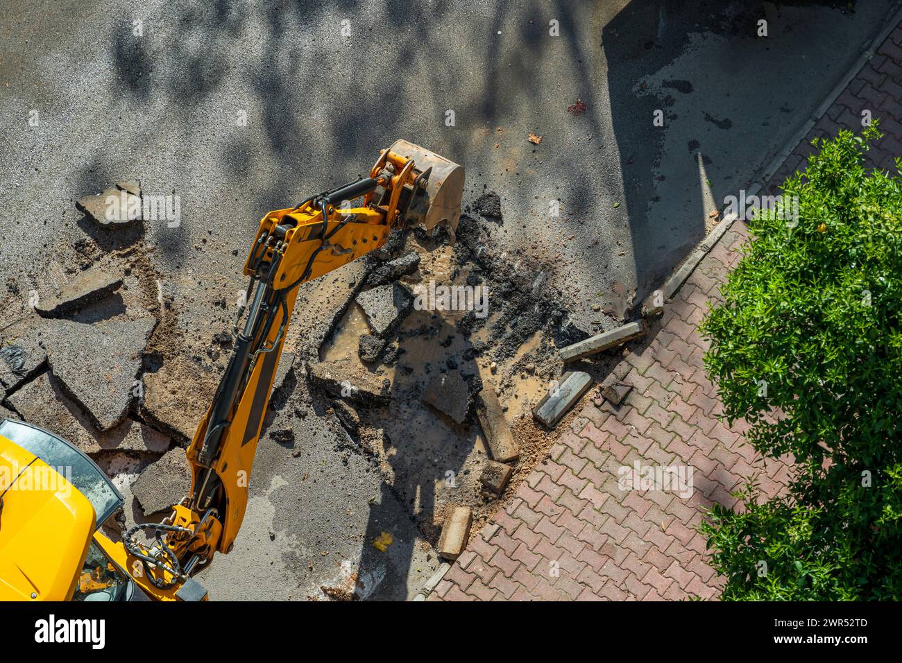 Asphalt or concrete development hi-res stock photography and images - Alamy