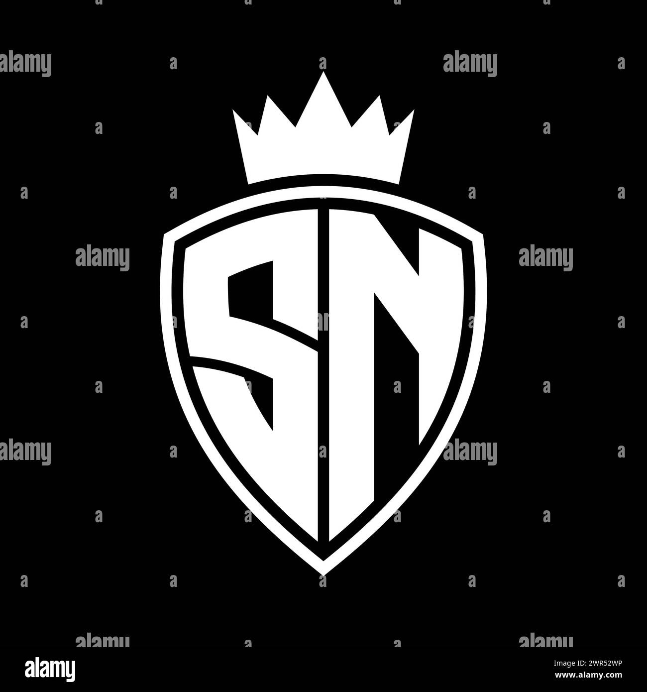 Sn letters Black and White Stock Photos & Images - Alamy