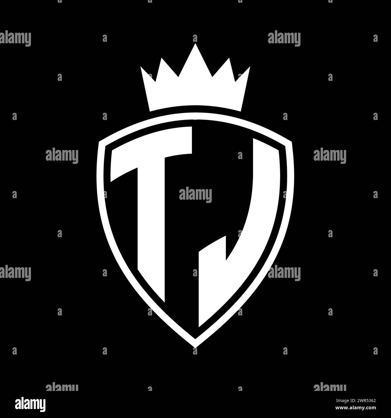 Tj logo Black and White Stock Photos & Images - Alamy