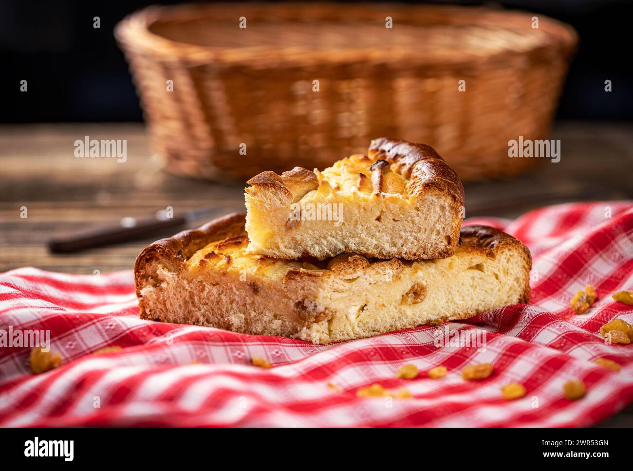 Food sweet cottage cheese hi-res stock photography and images - Alamy