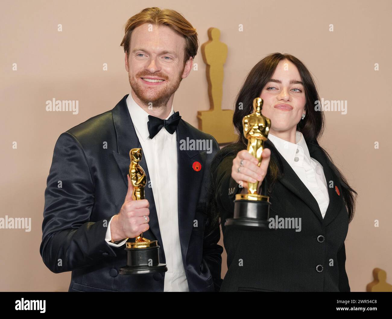 Los Angeles, USA. 10th Mar, 2024. Finneas O'Connell and Billie Eilish ...