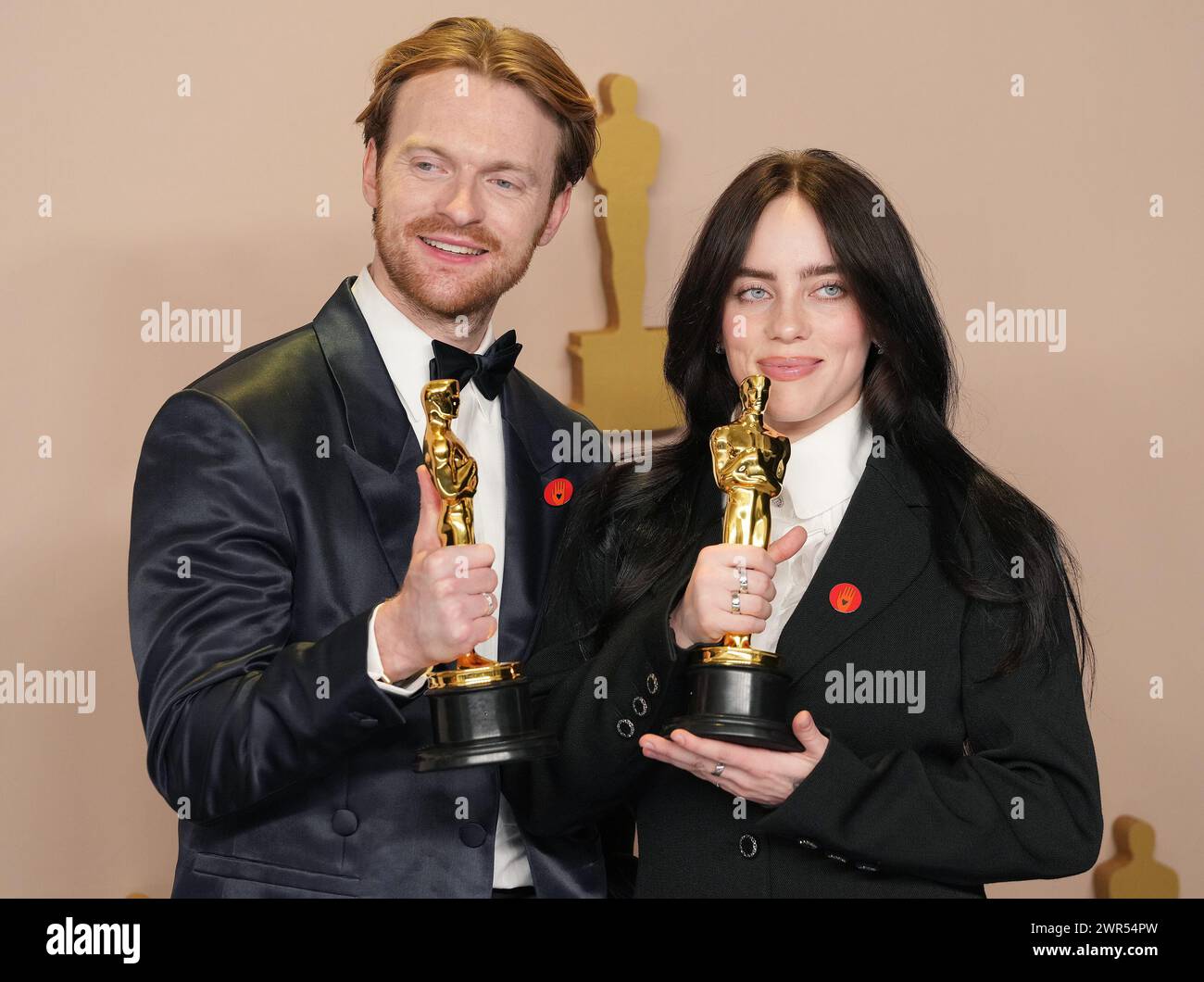 Los Angeles, USA. 10th Mar, 2024. Finneas O'Connell and Billie Eilish ...