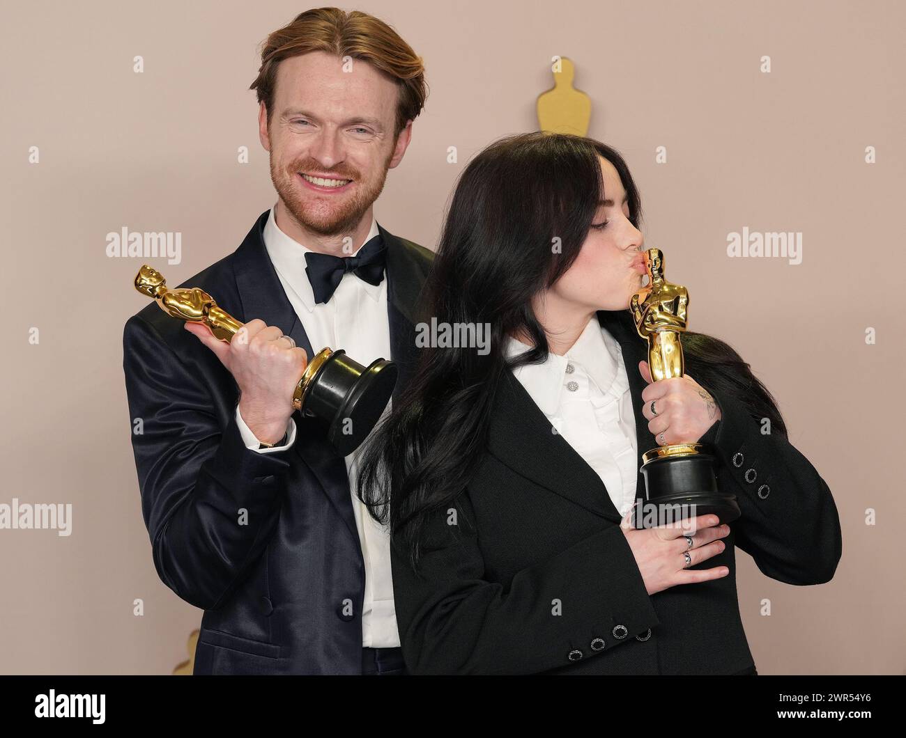 Los Angeles, USA. 10th Mar, 2024. Finneas O'Connell and Billie Eilish ...