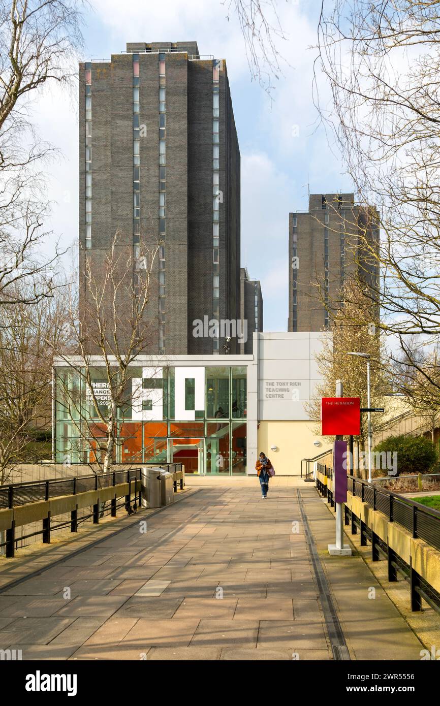 High rise tower blocks North Towers, Tony Rich Teaching Centre ...