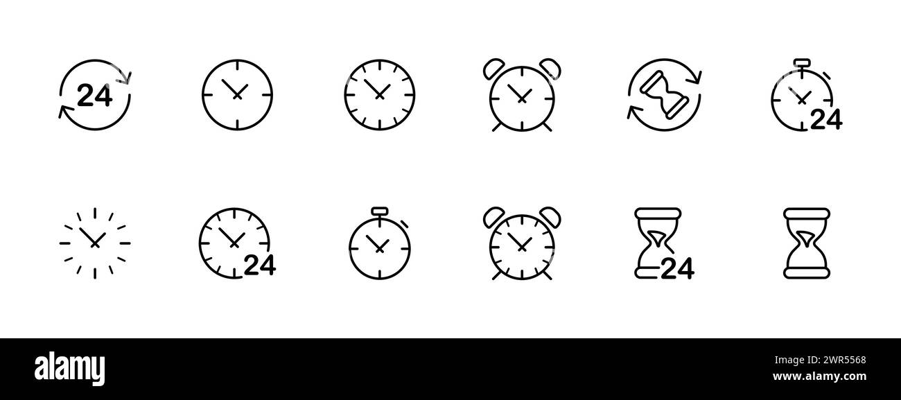 Time ticks on Black and White Stock Photos & Images - Alamy
