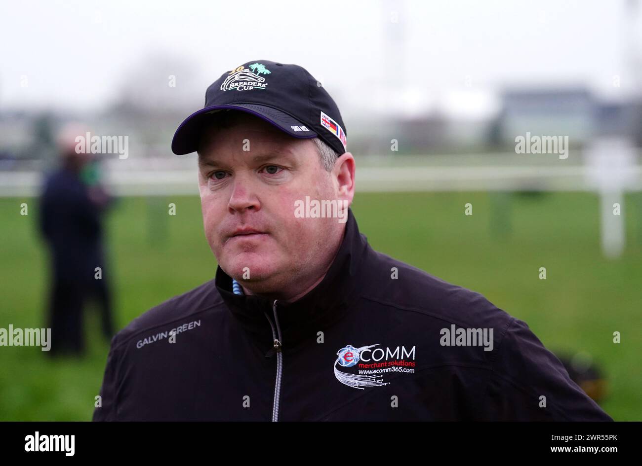 Gordon Elliott on the gallops at Cheltenham Racecourse, ahead of the ...