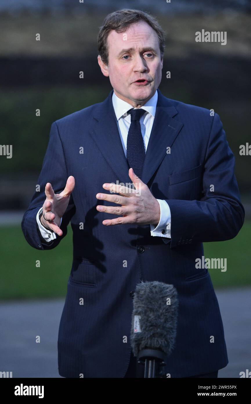 London, England, UK. 11th March, 2024. Security Minister Tom Tugendhat ...