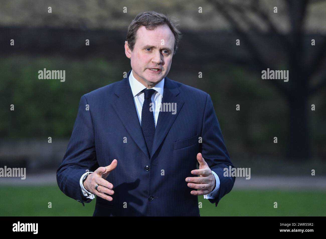 London, England, UK. 11th March, 2024. Security Minister Tom Tugendhat ...