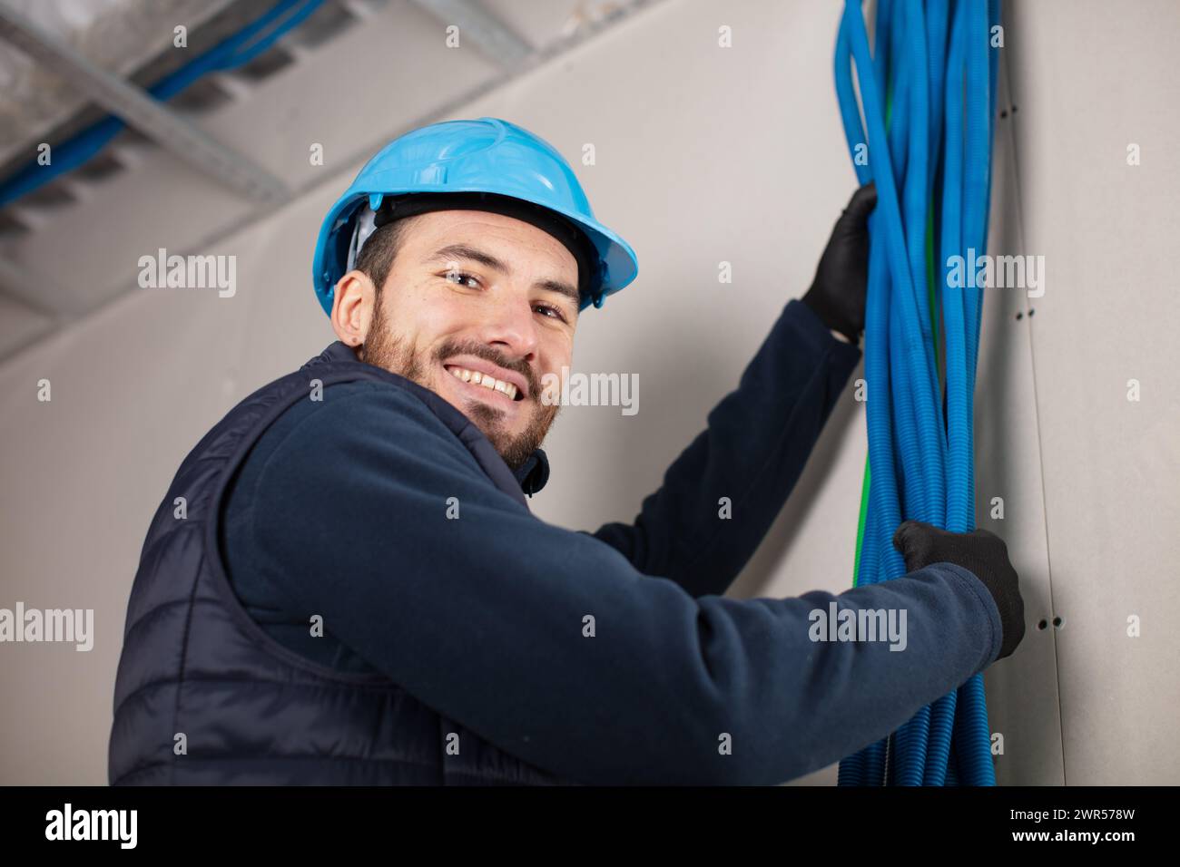bay control unit medium voltage switchgear Stock Photo - Alamy