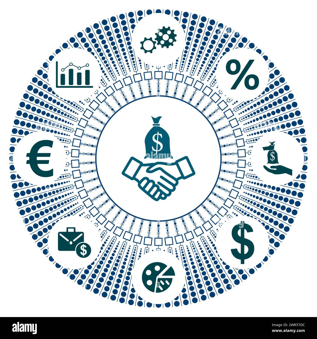 Investment technology financial return Cut Out Stock Images & Pictures ...