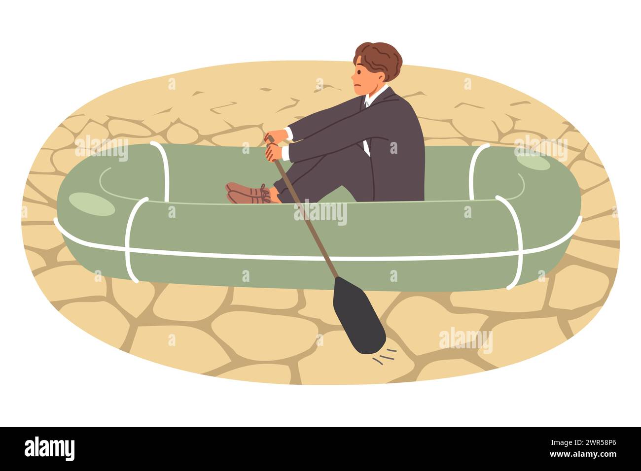 Grief handling Stock Vector Images - Alamy