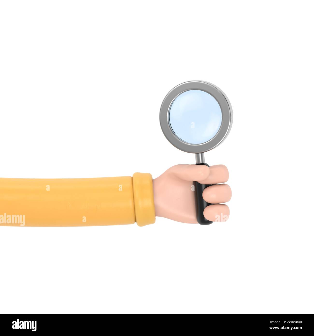 Scientist magnifying glass cartoon hi-res stock photography and images ...
