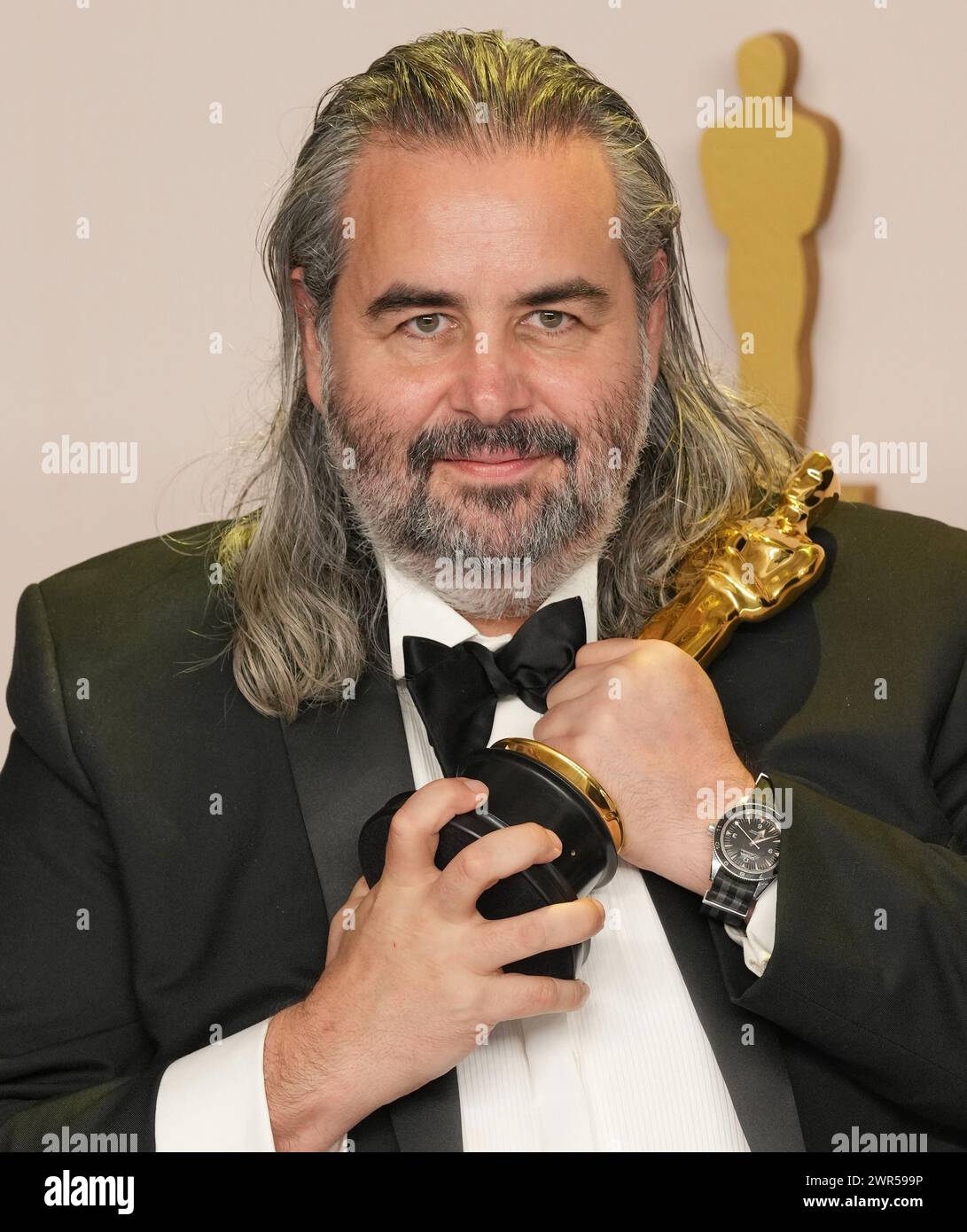 Los Angeles, USA. 10th Mar, 2024. Hoyte van Hoytema, winner of the Best ...