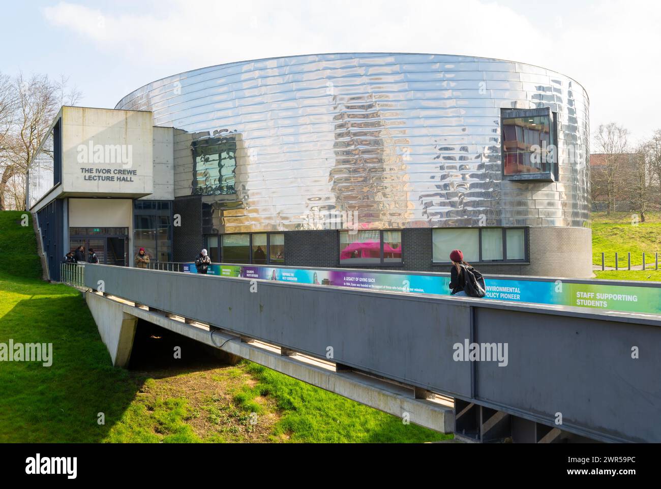 The Ivor Crewe Lecture Hall building, University of Essex, Colchester ...