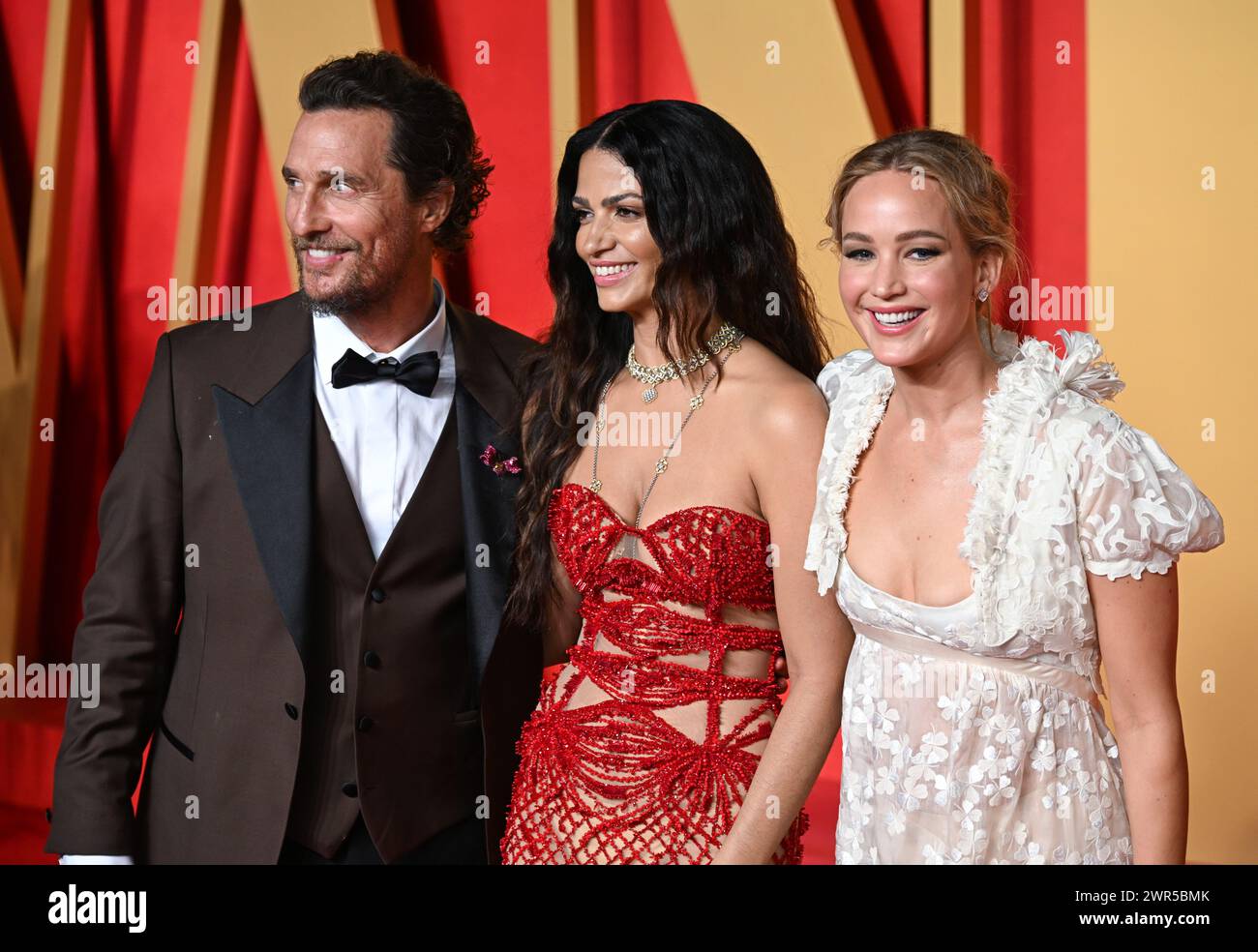 Los Angeles, USA. March 10th, 2024. Matthew McConaughey, Camila Alves ...