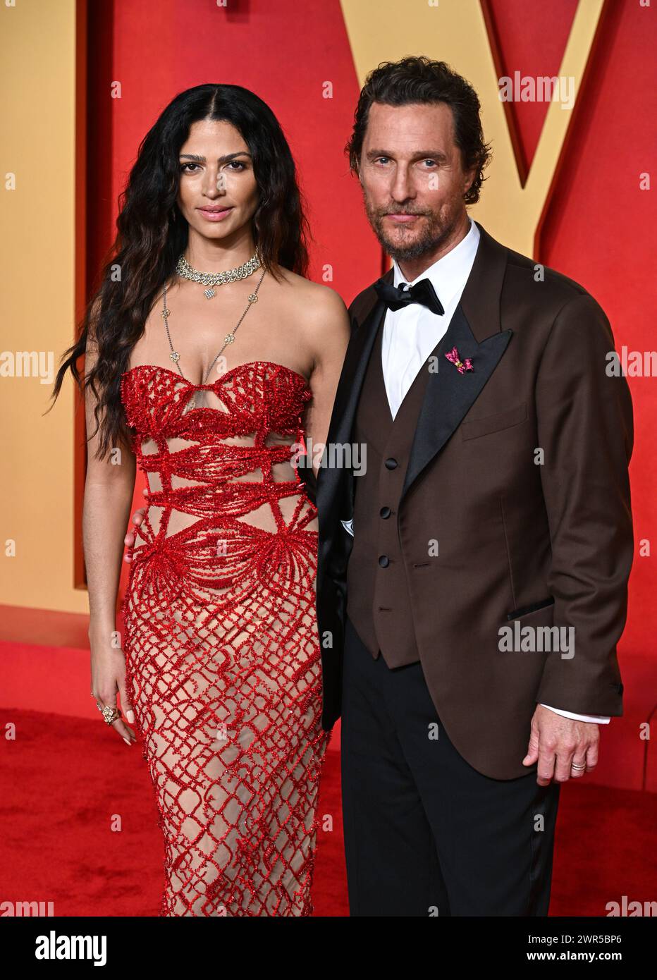 Los Angeles, USA. March 10th, 2024. Camila Alves and Jennifer Lawrence ...