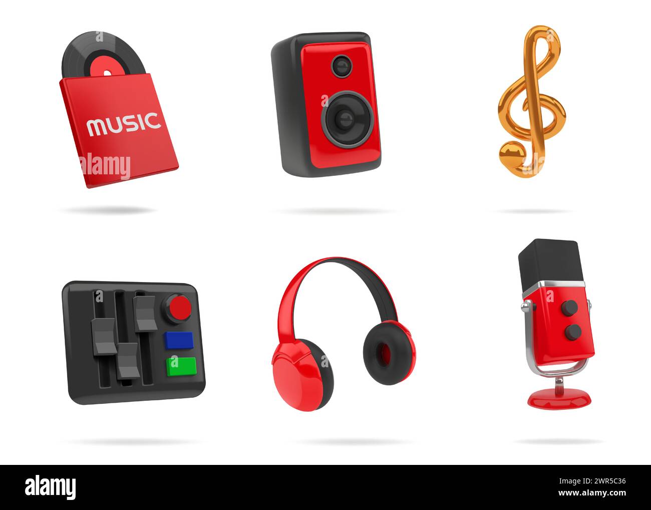 Render acoustic Stock Vector Images - Alamy