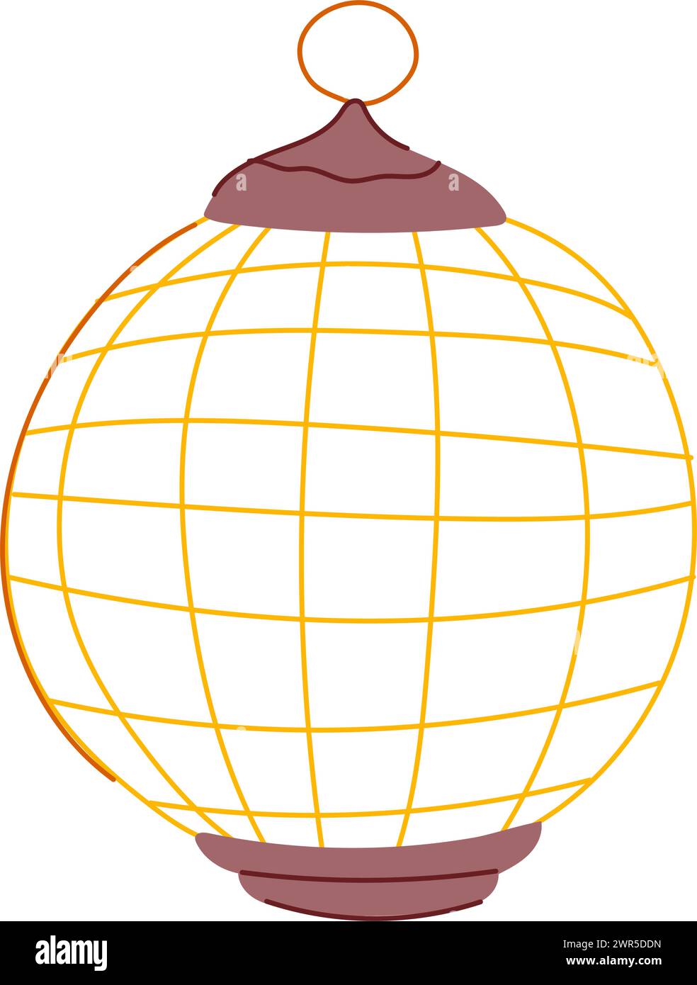 freedom bird cage cartoon vector illustration Stock Vector Image & Art ...