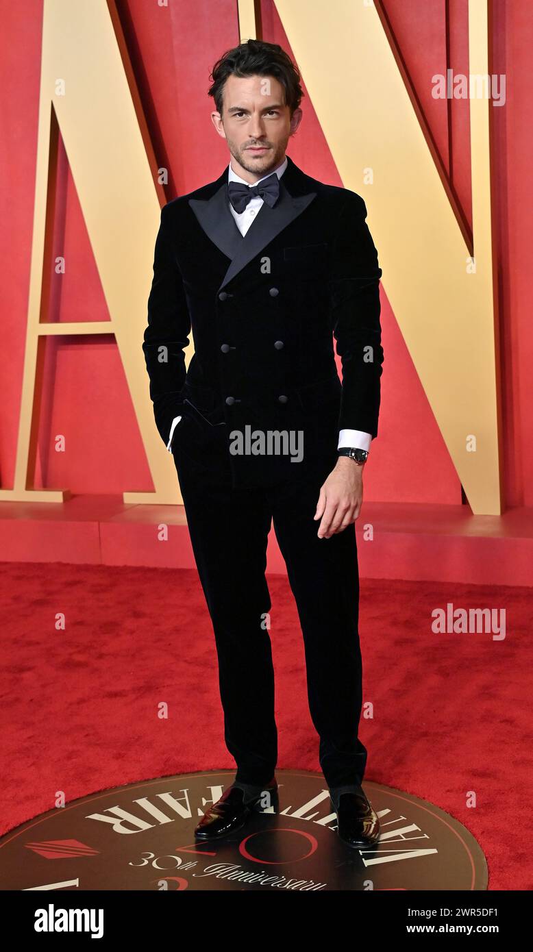 Beverly Hills, USA. 10th Mar, 2024. Jonathan Bailey arriving at the ...