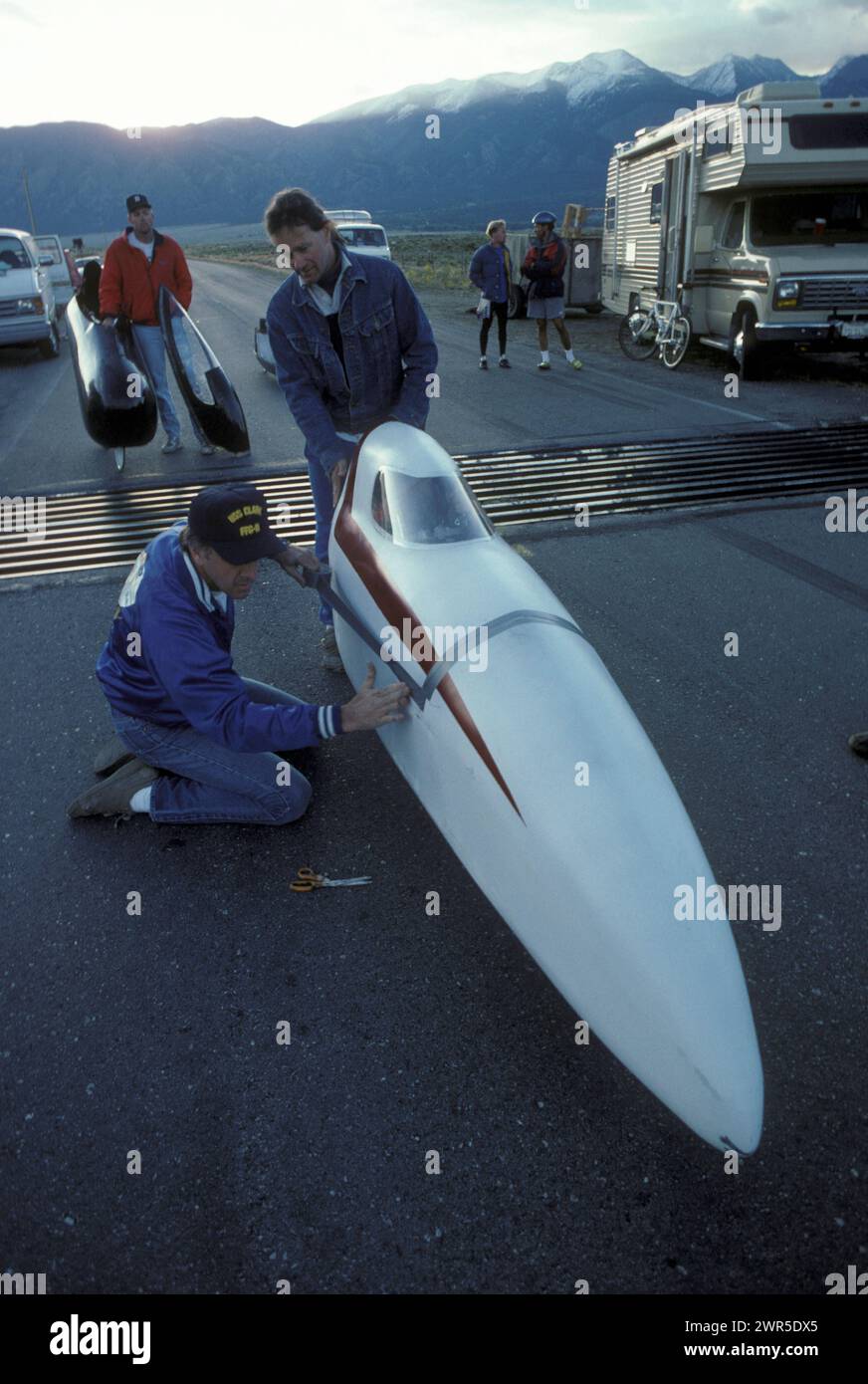 human powered vehicles Stock Photo - Alamy