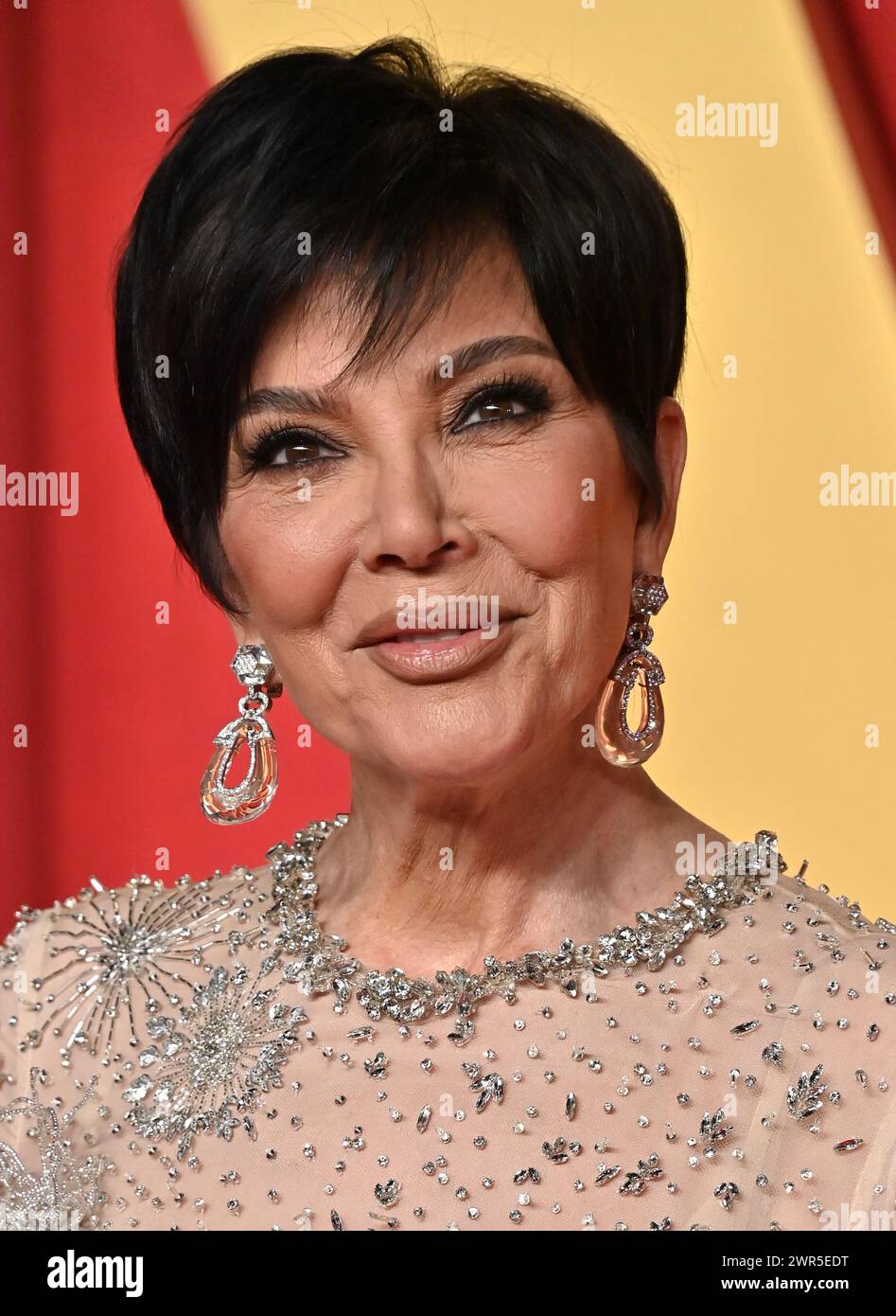 Beverly Hills, USA. 10th Mar, 2024. Kris Jenner arriving at the Vanity ...