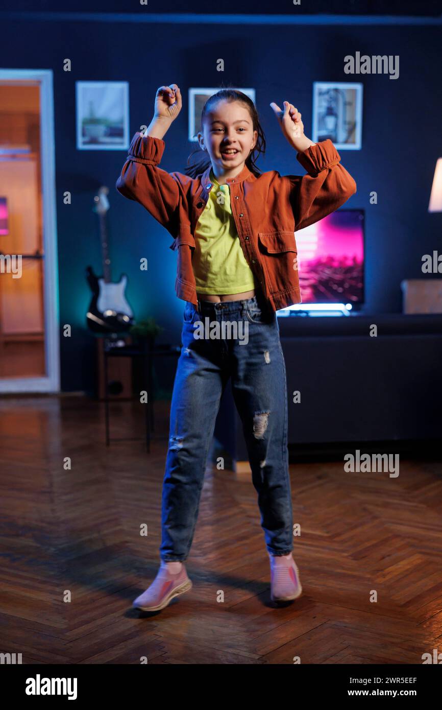 Popular child takes part in viral dance trend after seeing favorite ...