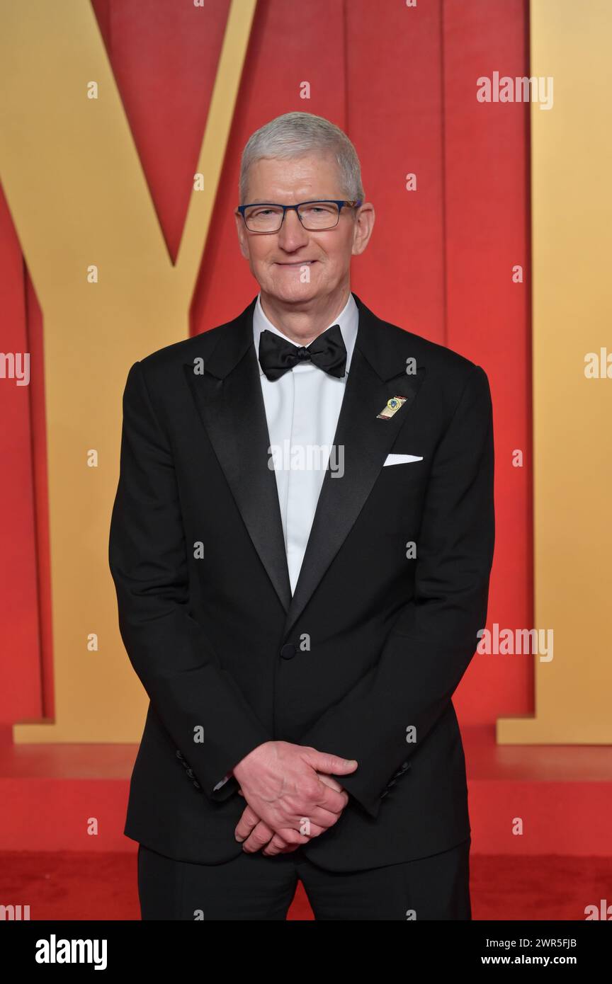 Los Angeles, USA. 10th Mar, 2024. LOS ANGELES, USA. March 10, 2024: Tim ...