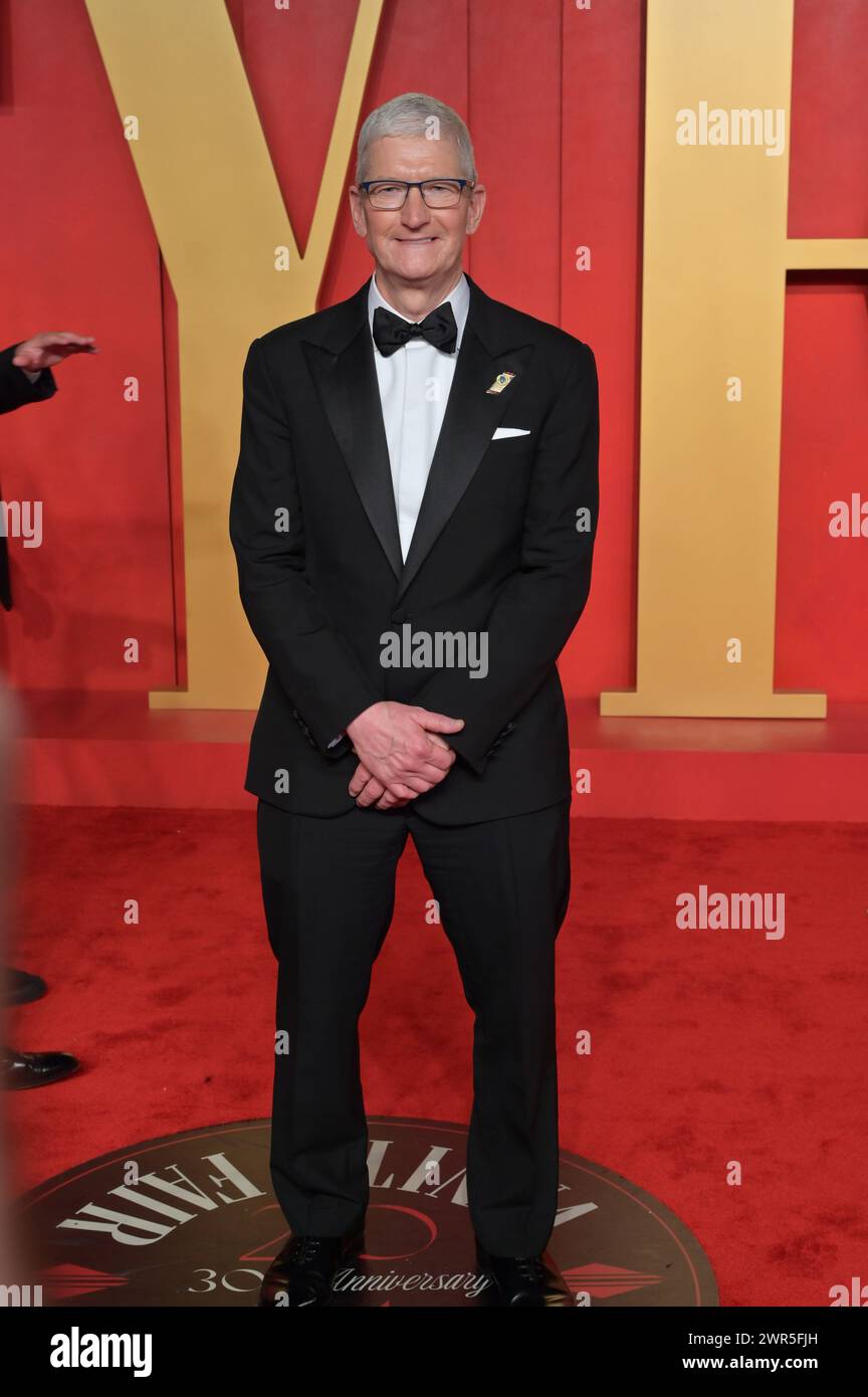 Los Angeles, USA. 10th Mar, 2024. LOS ANGELES, USA. March 10, 2024: Tim ...