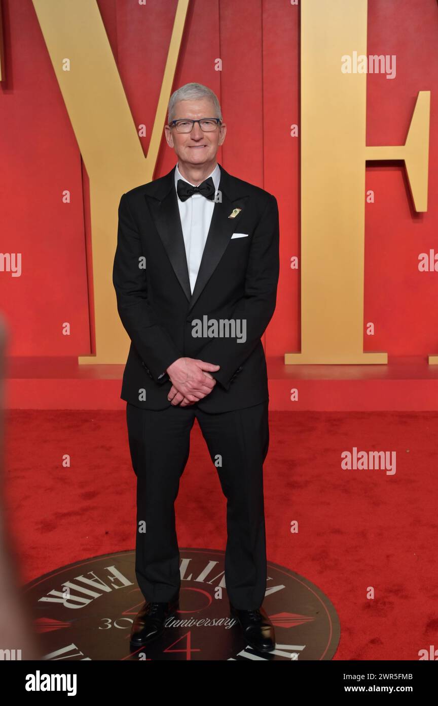 Los Angeles, USA. 10th Mar, 2024. LOS ANGELES, USA. March 10, 2024: Tim ...