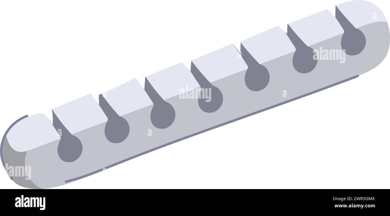 cord cable organizer cartoon vector illustration Stock Vector Image ...