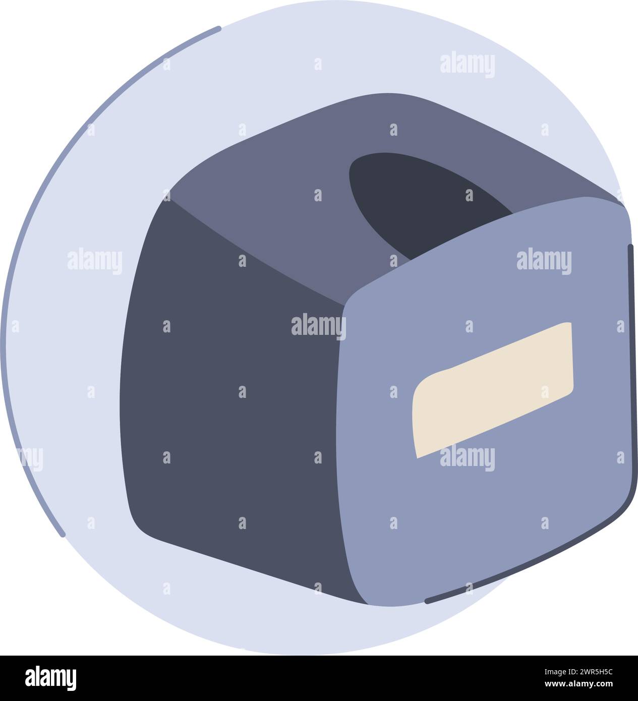 electronic cable organizer cartoon vector illustration Stock Vector ...