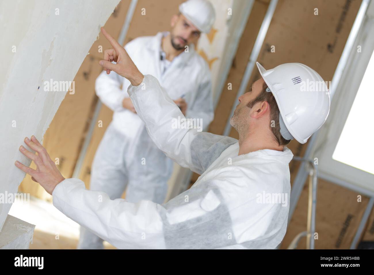 portrait of building inspector at work Stock Photo - Alamy