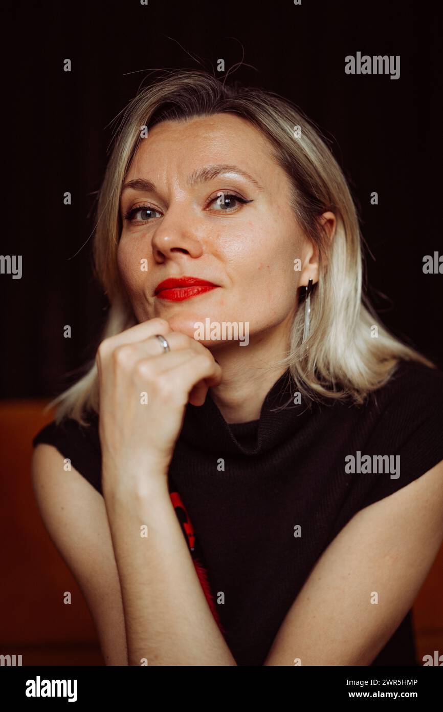 Young attractive woman aged hi-res stock photography and images - Alamy